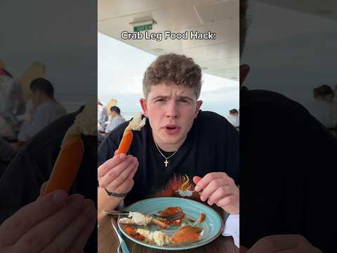 Easiest way to eat crab legs!