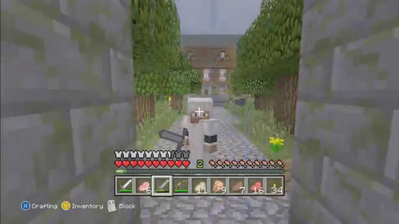 Minecraft Xbox- The Maze Runner Adventure Map Part 1
