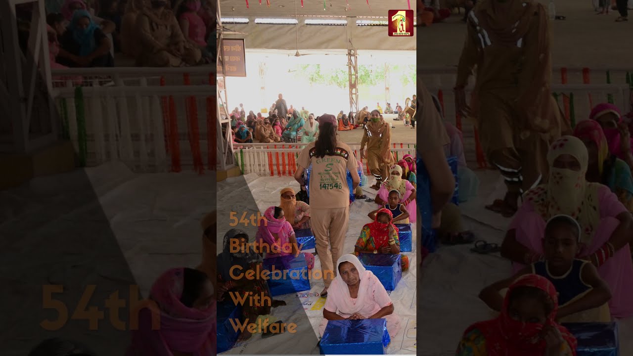 Highlights of Pious Incarnation Day of Saint Dr. Gurmeet Ram Rahim Singh Ji Insan  #Shorts