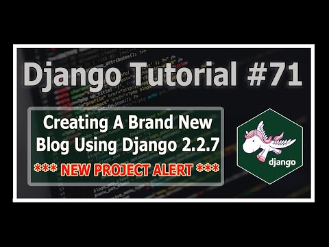 Learn Creating A New Django Blog Setup Introduction | Python Django Tutorials In Hindi 71 - Mind ...