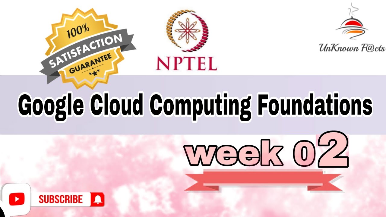 GOOGLE CLOUD COMPUTING FOUNDATIONS WEEK 2 ASSIGNMENT ANSWERS NPTEL 2024 l NPTEL #nptel #nptelanswer