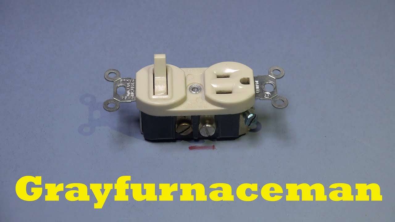 The combination switch outlet explained