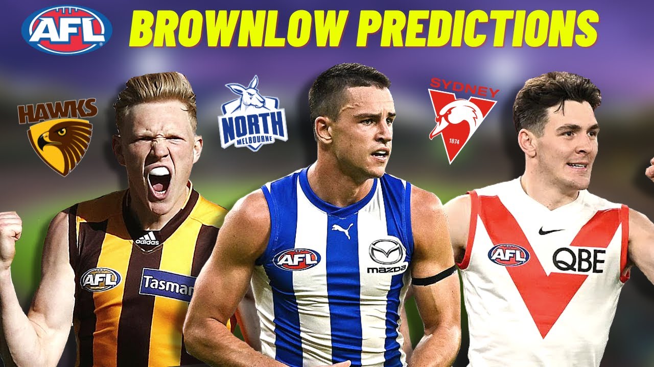 Predicting Every AFL Team's best BROWNLOW VOTE getter