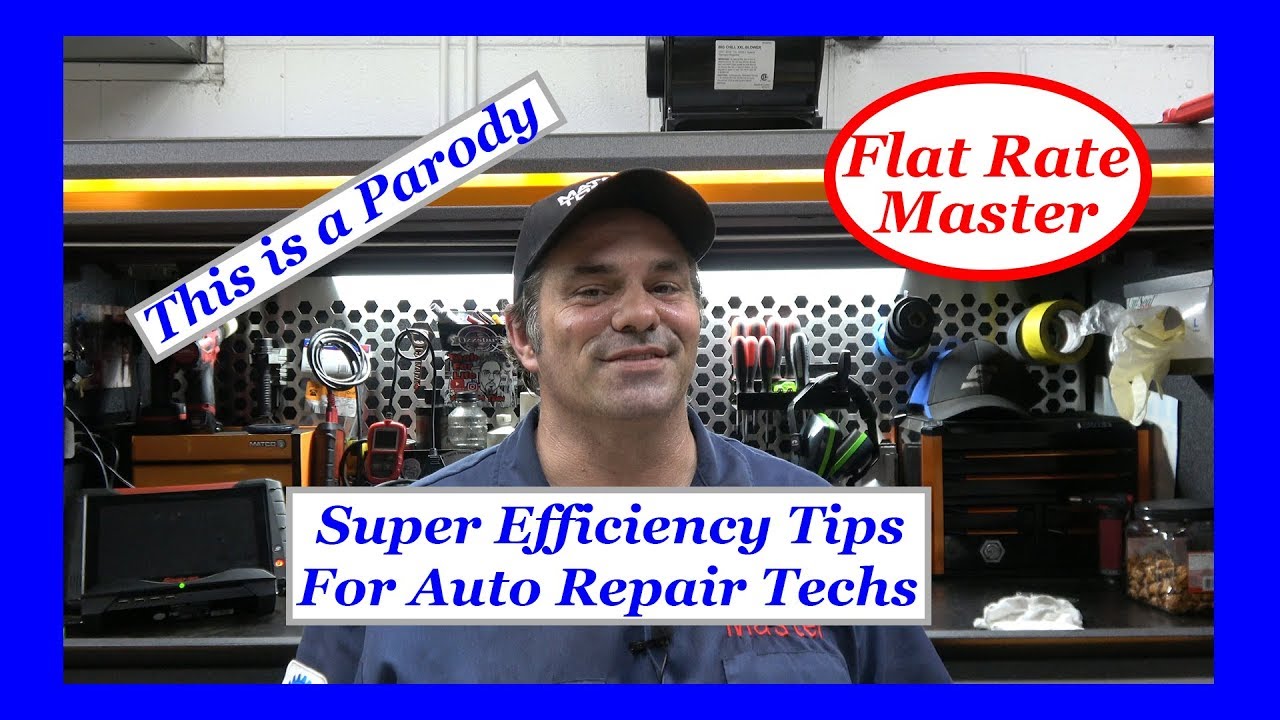 Super Efficiency Tips For Auto Repair Techs