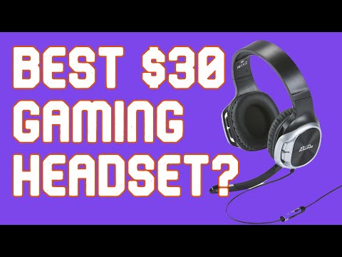 Quality Budget Gaming Headset | Xrocker XR Racing Gaming Headset XH4