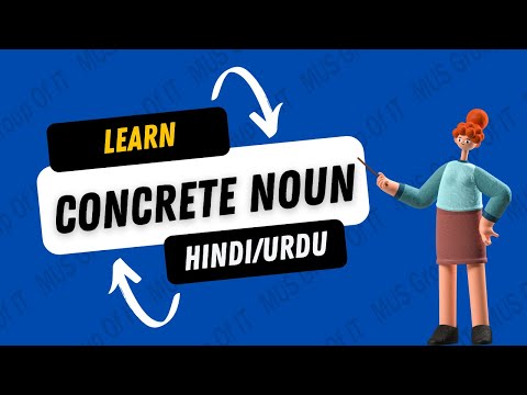 What Is Concrete Noun - Concrete Noun Definition