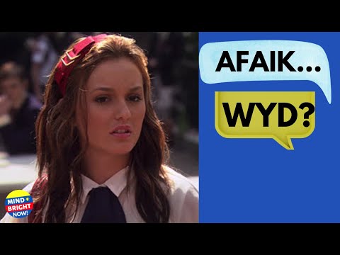 CAN YOU PASS THIS TEXTING ACRONYM QUIZ?| Slang texting vocab