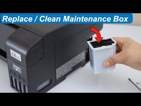 Epson ET 2400 Maintenance Box Replacement (L1210, L1250, L3210, L3250) !