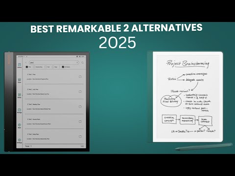 Best reMarkable 2 Alternatives 2025: Best Tablet for Digital Note Taking