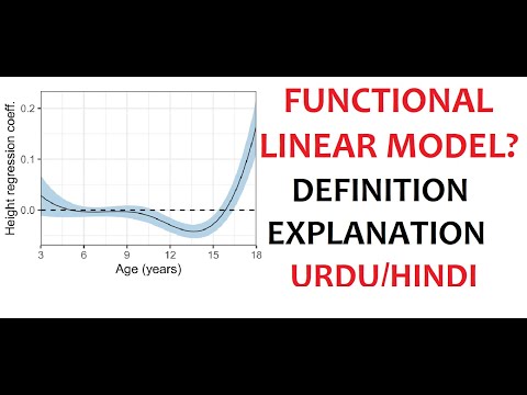 What is Functional Linear Model? | Examples | Importance | Uses | Urdu/Hindi