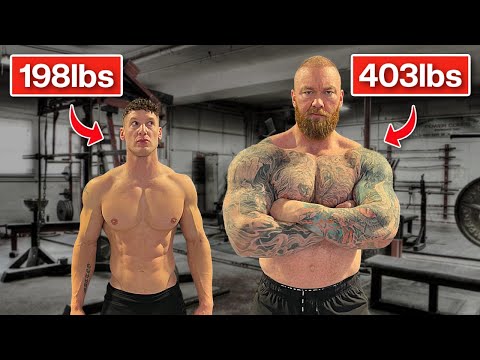 A Bodybuilder Took on Thor Bjornsson in a Strength Contest