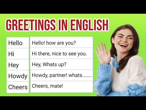 Formal and Informal Greetings in English With Urdu Meanings | English Speeking Practice lesson