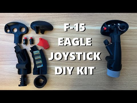 🦅 F-15 EAGLE JOYSTICK GRIP・ STL File for 3D printing・Cults