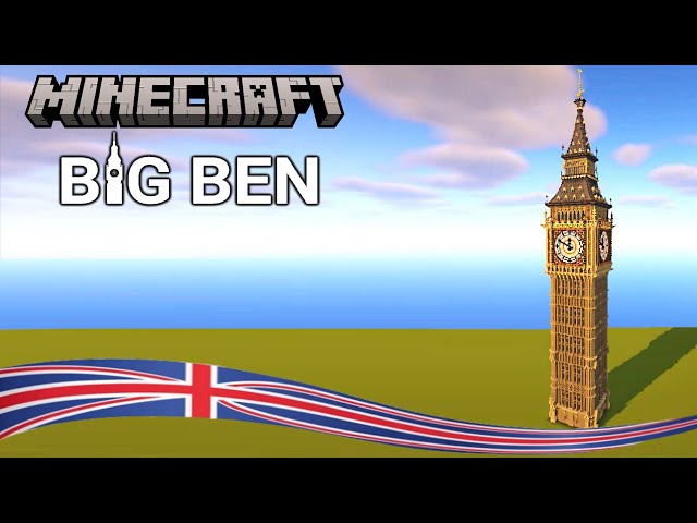 Big Ben 🕙 Based On Real One (DOWNLOAD) Minecraft Map