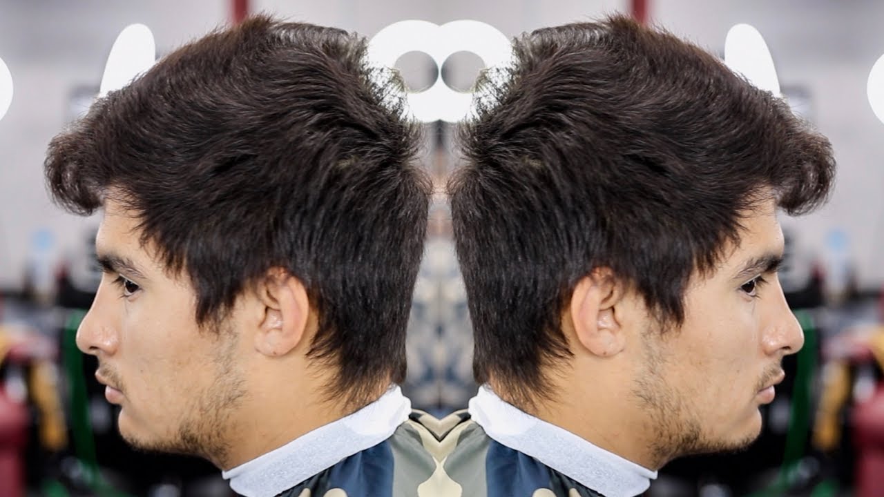 BARBER TUTORIAL  COMBOVER CONTOUR FADE