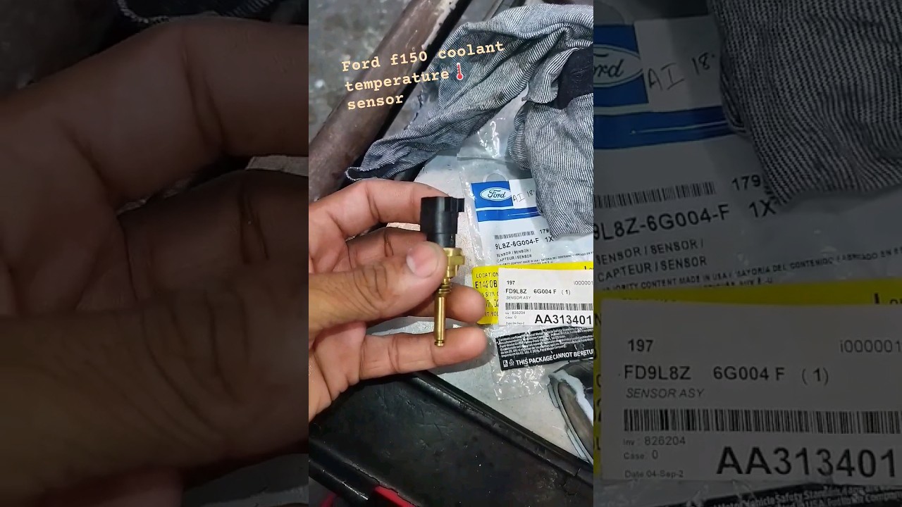 Ford f150 coolant temperature sensor replacement location