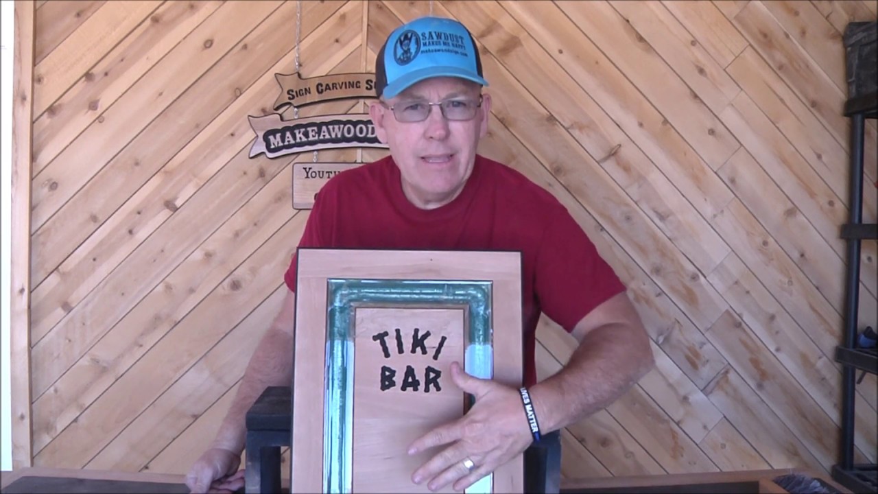 #485 Carving Tiki Island Template