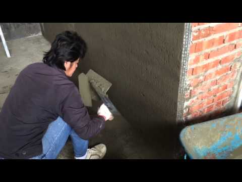 Sand and Cement Rendering on Brick Walls, First Coat - Part 2
