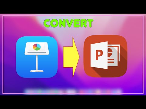 How to convert Keynote to Powerpoint on iPhone and Mac