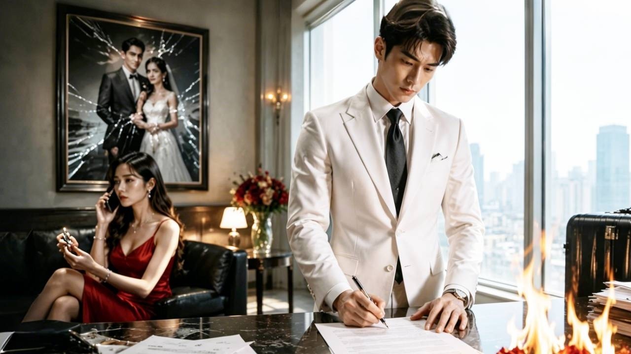 ALL ruined by betrayal.She filed for divorce 99x for a intern—this time he signed without hesitation