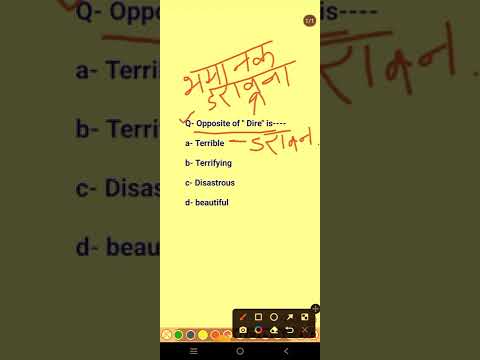 Opposite of "Dire" Synonyms and Antonyms for TGT and PGT