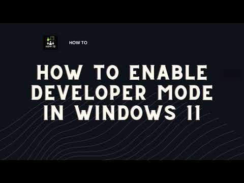 How to Enable Developer Mode in Windows 11 ? | Видео