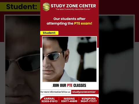 Get The Best PTE Coaching At Study Zone Center