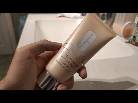 Great Overnight Mask For Moisturizing Your Skin! | Clinique Moisture Surge Overnight Mask Review