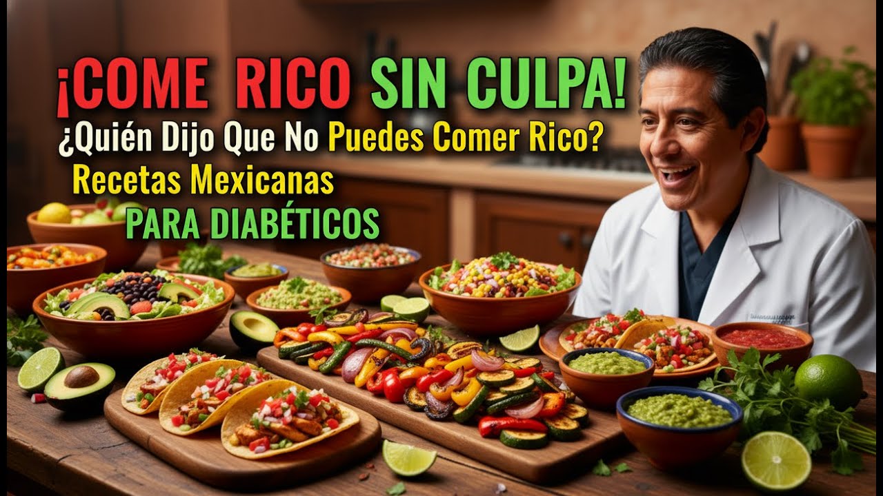 ¿Quién Dijo Que No Puedes Comer Rico? Recetas Mexicanas PARA DIABÉTICOS