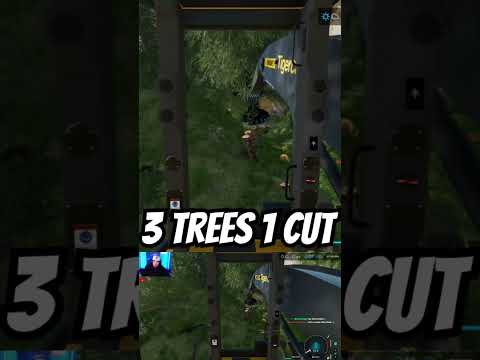 3 TREES 1 CUT - CUTTING TREES - FDR Logging Mods - FS22 #logging ##forestry #fellerbuncher #skills