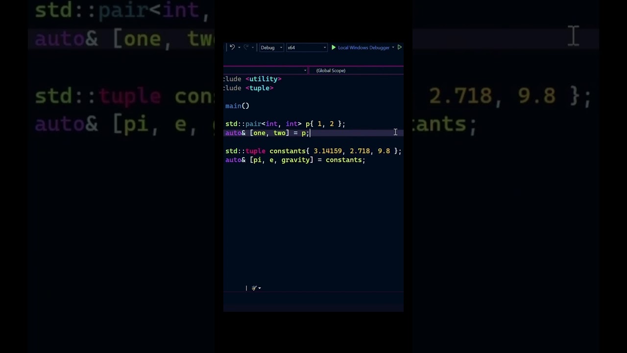 Structured Bindings in C++