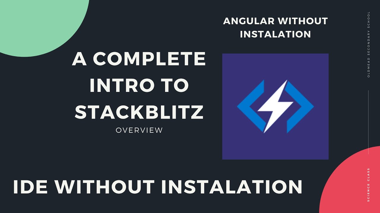 Stackblitz Overview | Online vscode IDE without install | Angular, react, Typescript, ionic, Svelte