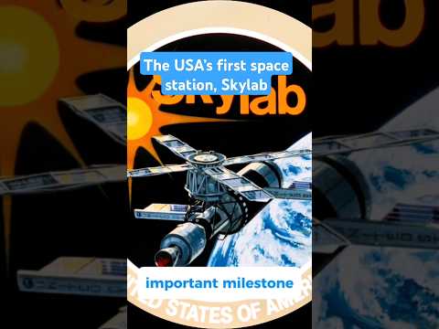 The USA’s first space station, Skylab, was launched into Earth’s orbit