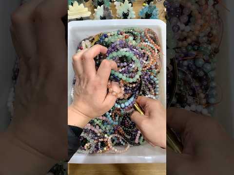 1 large scoop of bracelet confetti for Victoria #crystalconfetti #crystalscoop #bracelets #wholesale