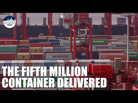 Five million new containers made within two years by China COSCO shipping, easing global shortage