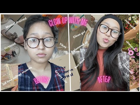 GLOW UP WITH ME IN 2 HOURS *in college dorm* *UC MERCED*