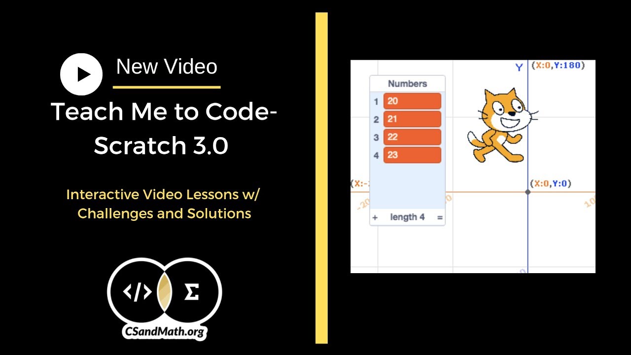 Teach Me to Code- Scratch 3.0