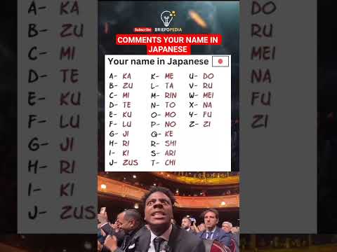 "Create Your Name in Japanese 🈶🇯🇵 | Translate in 10 Seconds!" #Japanese #learnjapanese