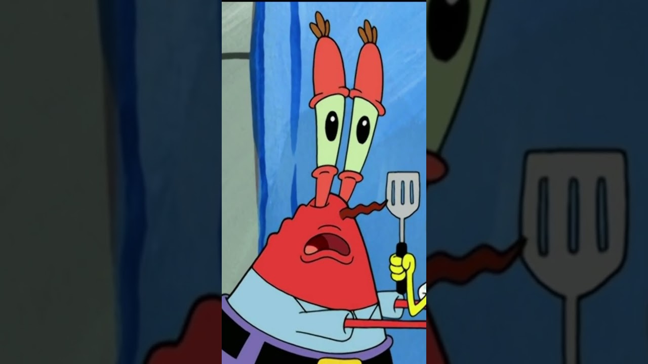 SpongeBob gets the thousand yard stare!