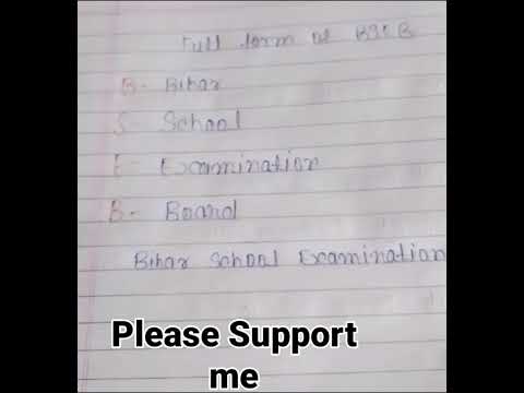 Full form of BSEB #short #video #bseb #viral
