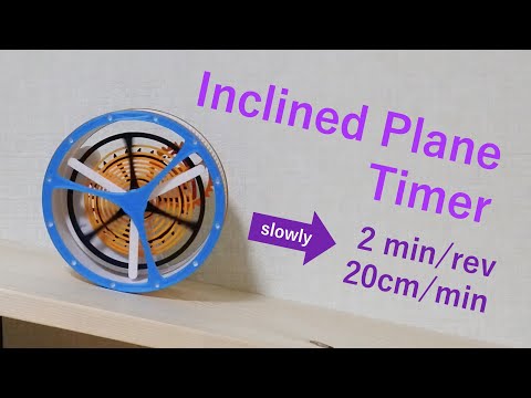 Inclined Plane Timer by shiura - Thingiverse