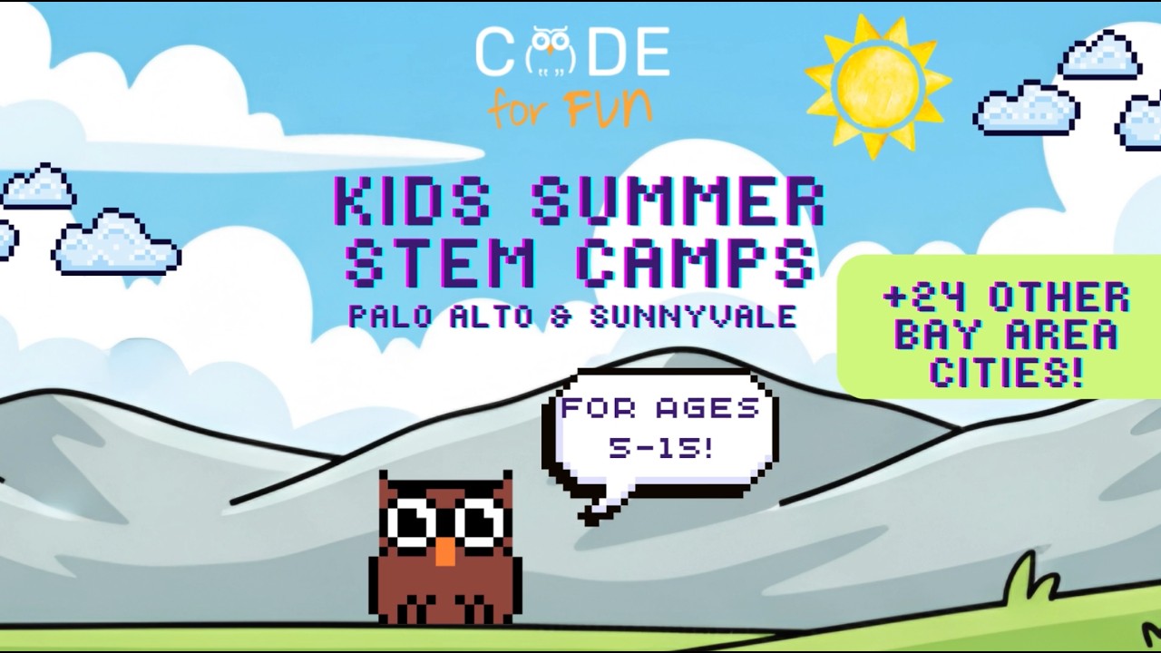 Level Up This Summer 🚀 | STEM Coding Camps for Kids 2026 | 24+ Bay Area Cities | Ages 5-15
