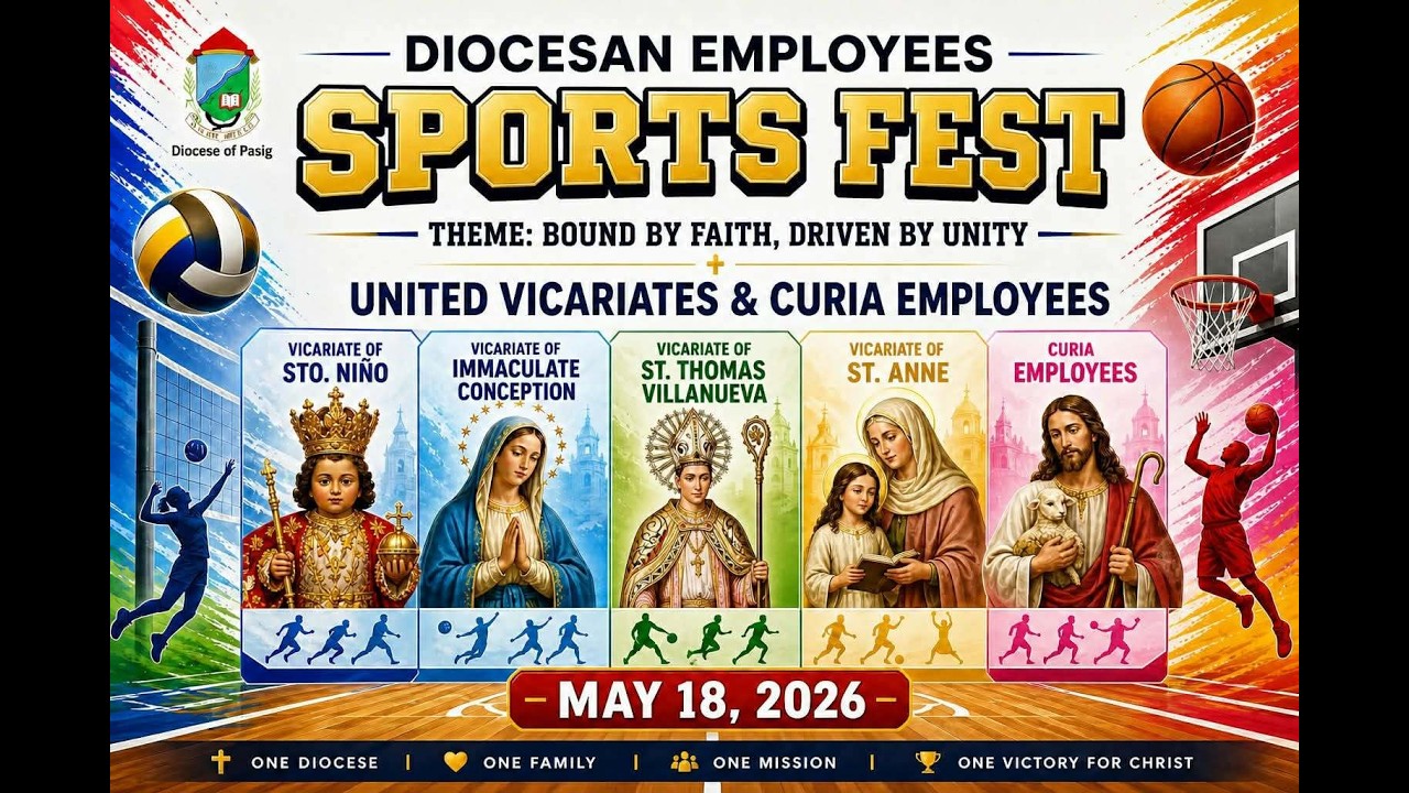 LIVE: DIOCESE OF PASIG EMPLOYEES' SPORTS FEST 2026