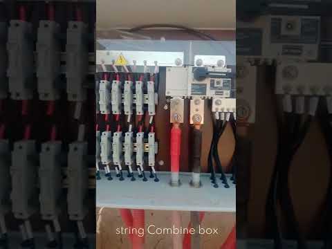 Solar string combiner box