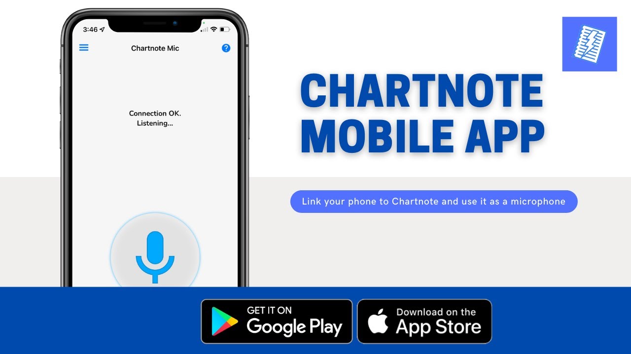 Chartnote Mobile App - Medical Dictation