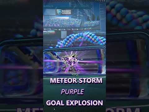 Steam Community :: Video :: Meteor Storm Purple Rocket League Goal ...