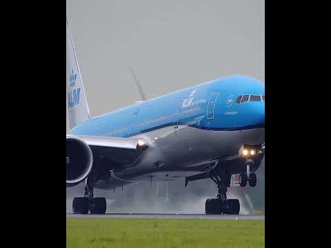 KLM 777 Arrival 💙