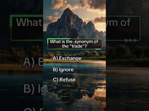 English Quiz #ytshorts #shortsfeed #youtubeshorts #quiz #englishquiz #shortsbeta #shorts #synonyms