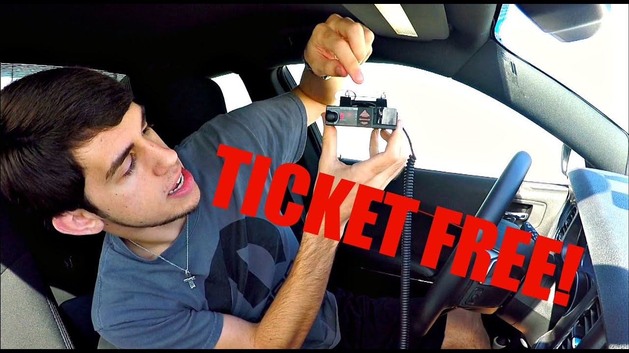 Avoid Being Pulled Over - BUY A RADAR DETECTOR!