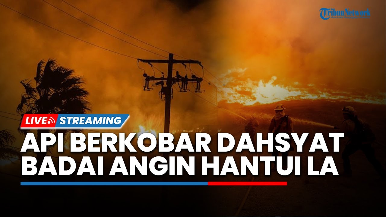Api Berkobar Dahsyat di 4 Wilayah saat Donald Trump Hendak Sidak hingga ...